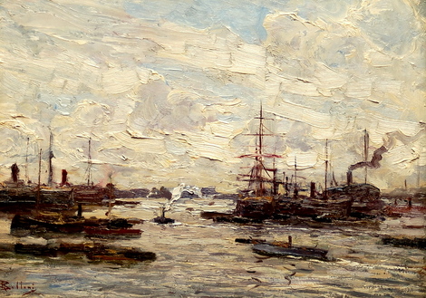 Giorgio Belloni | Neo-Impressionist Seascape painter | Tutt'Art ...