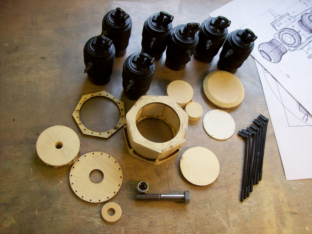 Zen FX: Scale Model Workshop: Dummy Rotary Engine Kit - Part 2 - The DB ...