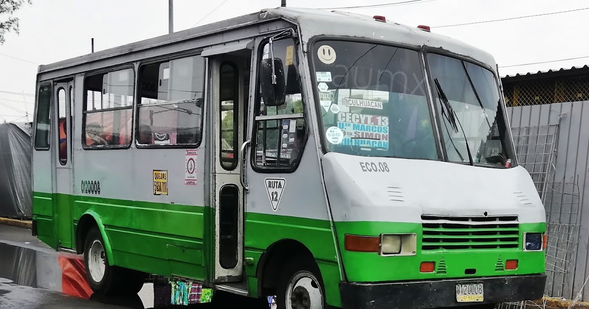 Transporte público, autobuses y microbuses CDMX.: Microbús Carrometsa
