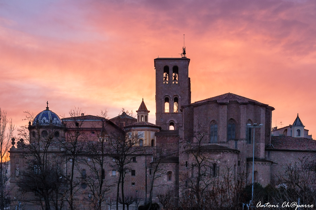Solsones en Imagenes: Solsona, entre la noche y el dia