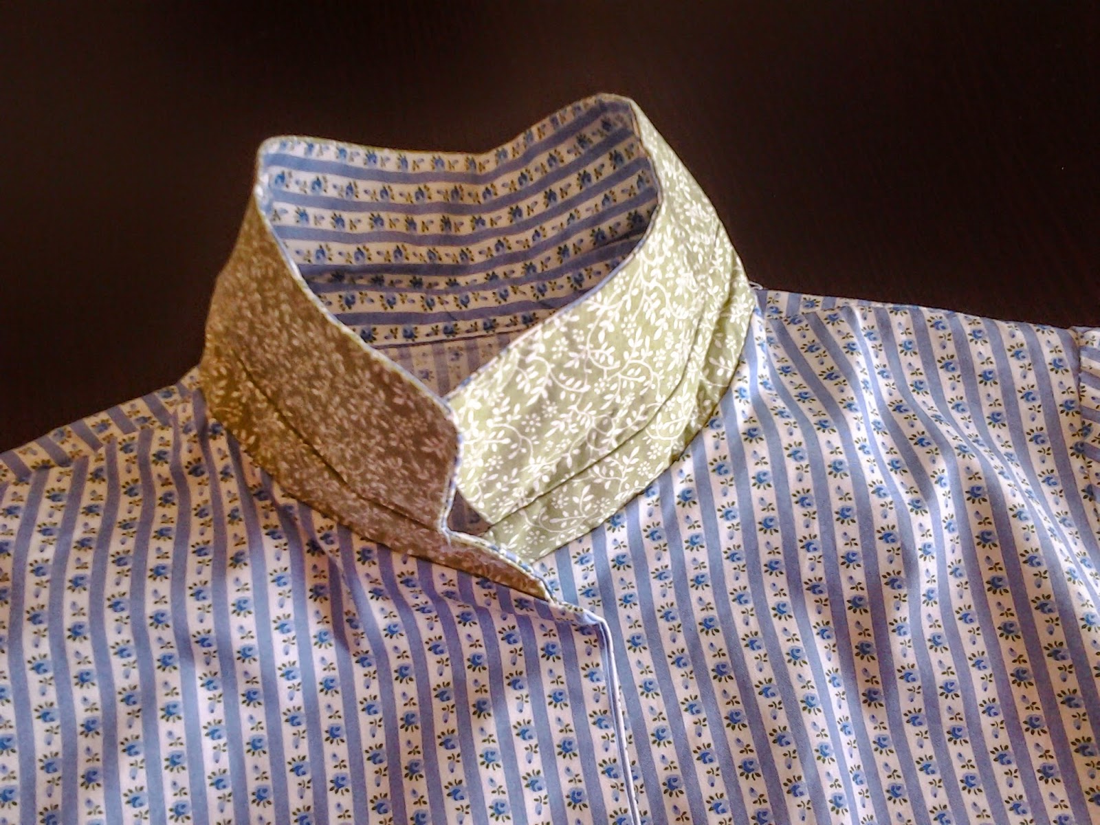 #SewAngelicThreads: How to make a Mans collarless shirt