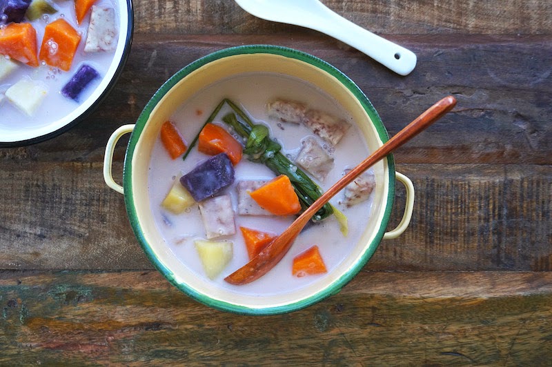 Bubur Cha Cha - Sweet Potato And Yam Pudding