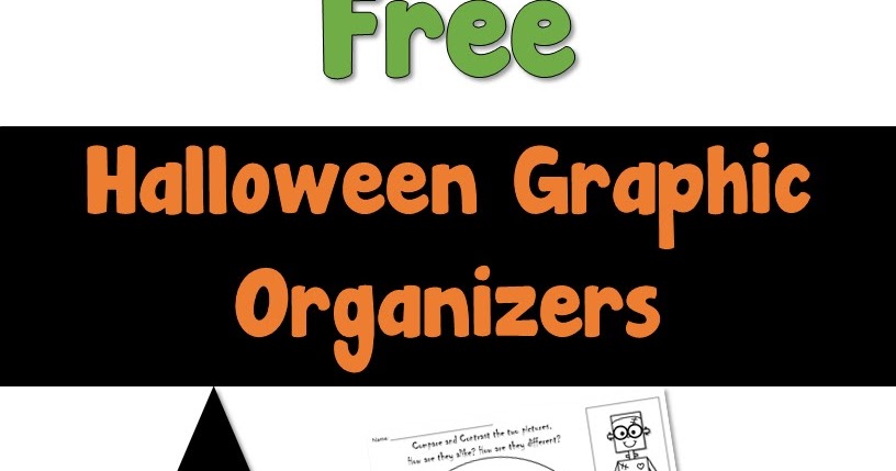 Free Halloween Graphic Organizers | Teacher's Take-Out