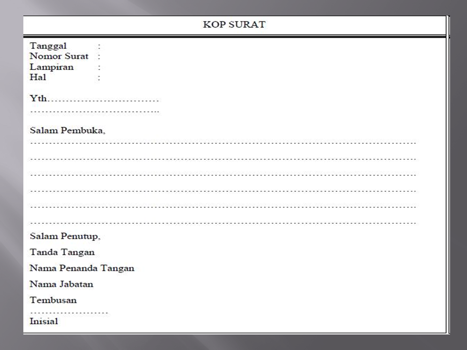Surat Bagian 1 (Pengertian, Fungsi, dan Bentuk-Bentuk Surat) | BELAJAR ...