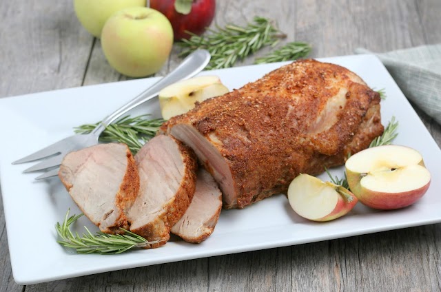 Spice Rubbed Oven Roasted Pork Loin Recipe