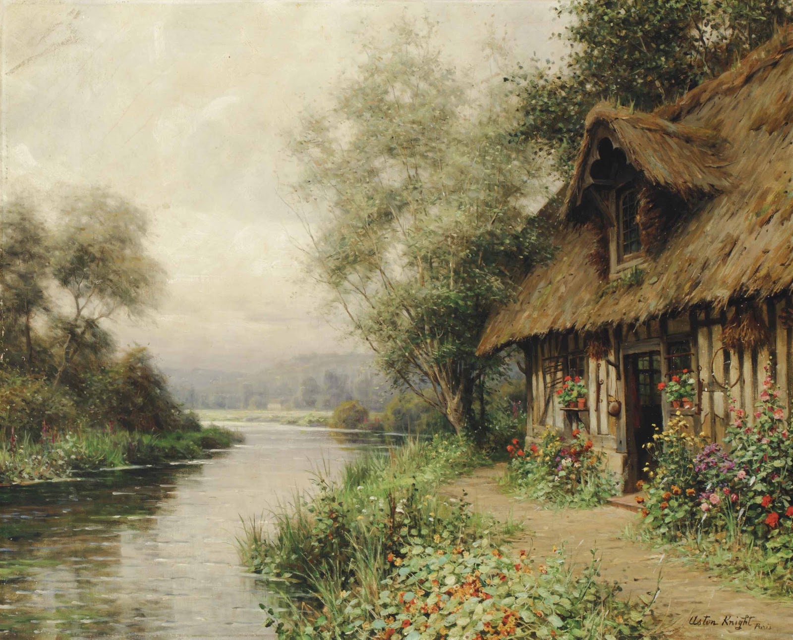 Louis Aston Knight (1873-1948) | Tutt'Art@ | Pittura * Scultura ...