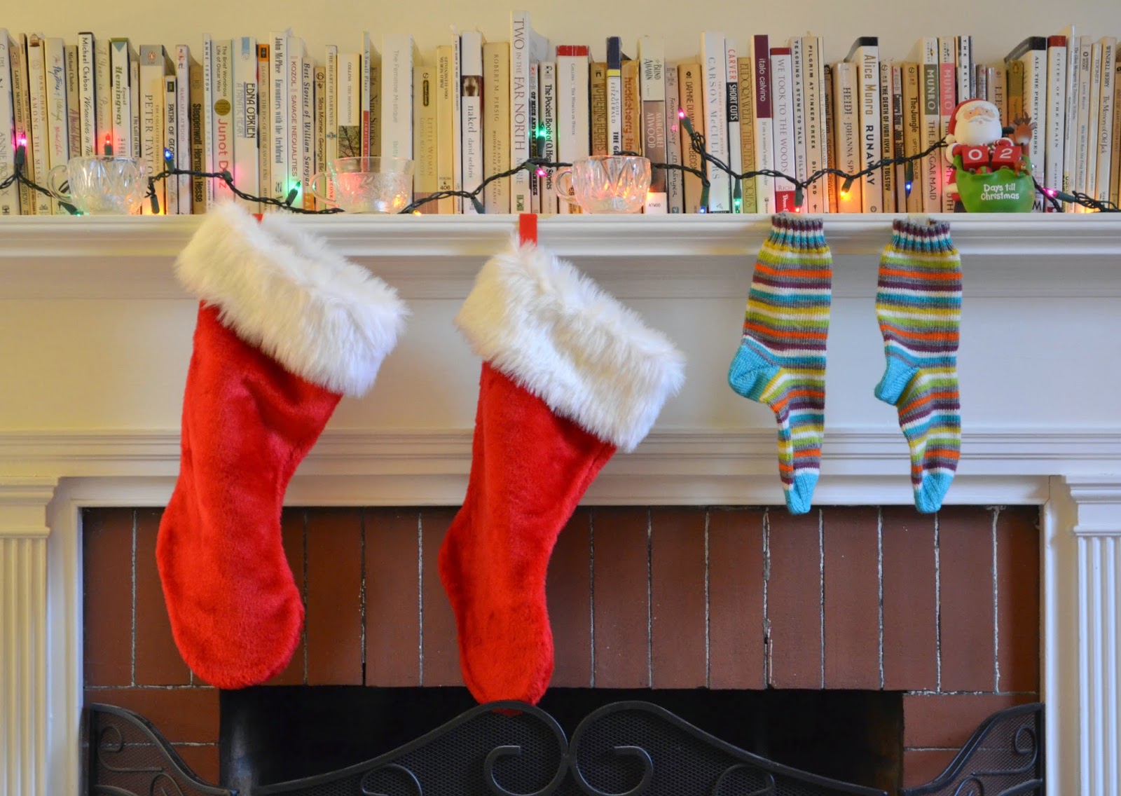 field wonderful: stockings were hung by the chimney with care