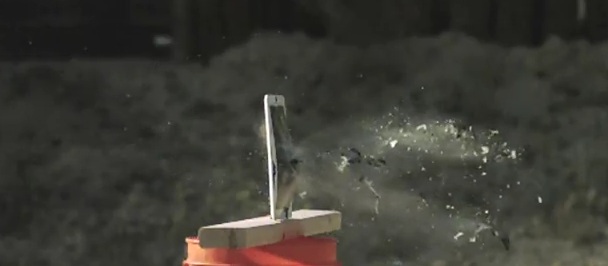 The new iPad vs Assault Rifle: Slow-Motion Destruction with Gunfire