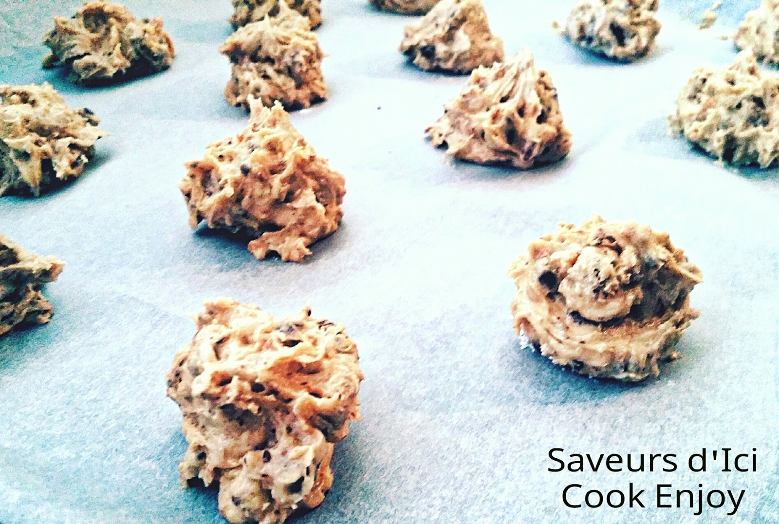 Saveurs d'Ici - Cook Enjoy: Thermomix : Véritable Cookies Chocolat ...