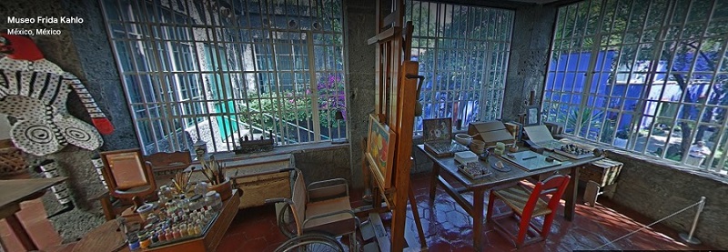 Museo Frida Kahlo, un recorrido virtual por la Casa Azul
