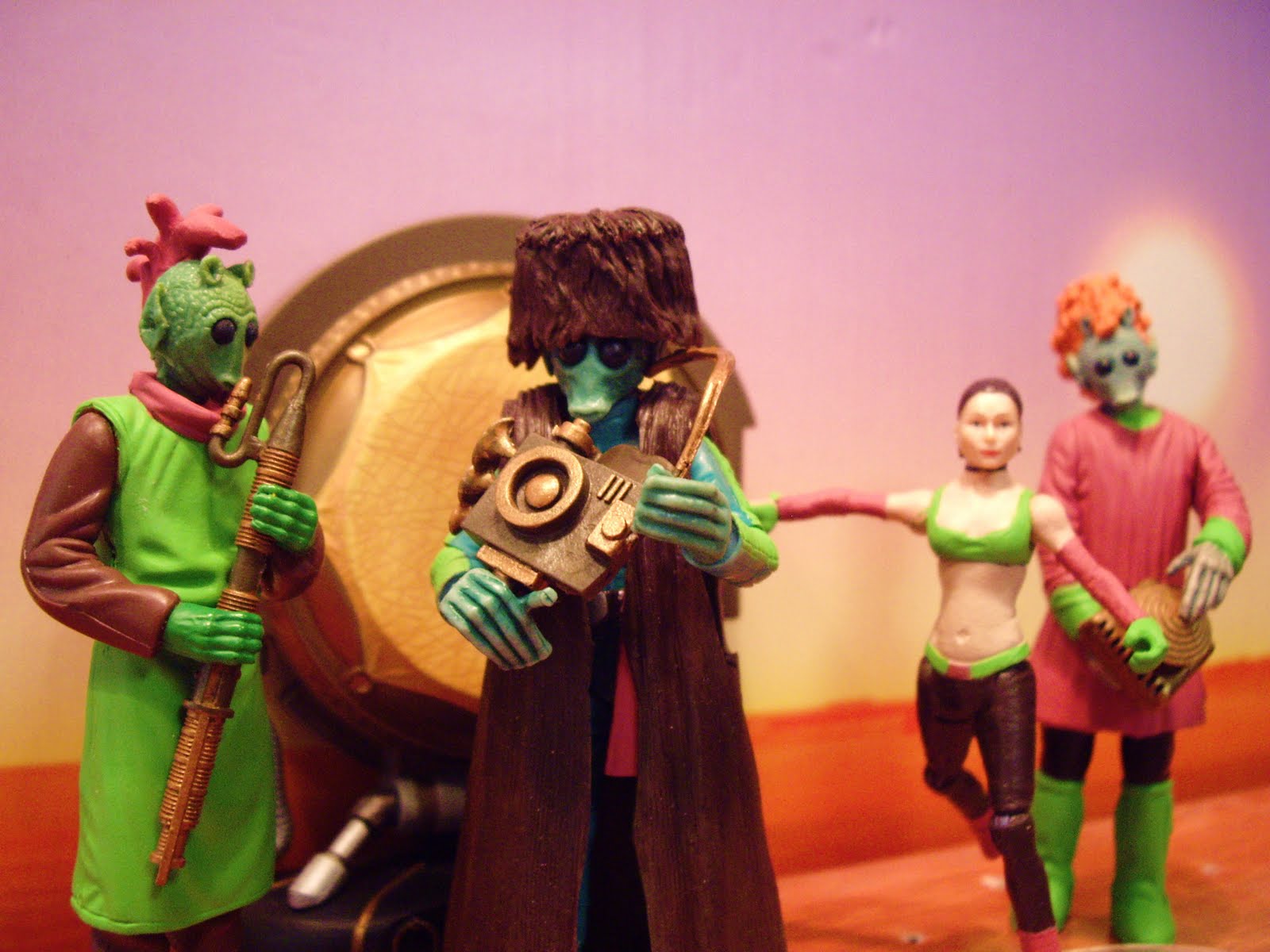 Star Wars: Customs for the Kid: The Rodian Band - The Family Easter Project