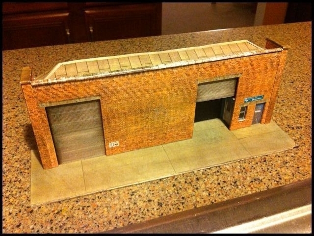 Mike McNamara's Northeast Kingdom Model Railroad: Paper Buildings