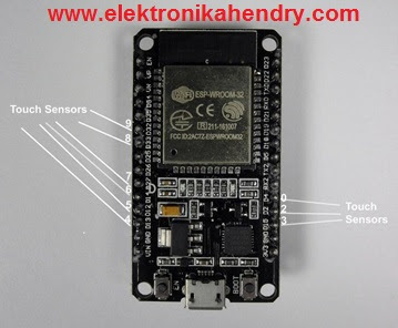 ESP32 PART-5. Sensor Sentuh (Touch Sensors) - ELEKTRONIKA HENDRY
