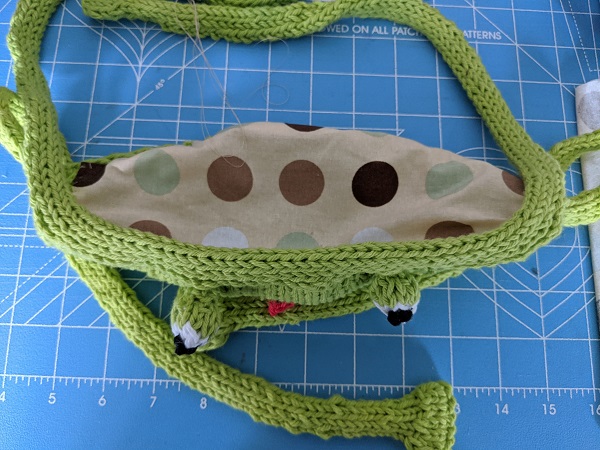 Stana's Critters Etc.: Knitting pattern for Frog Mask