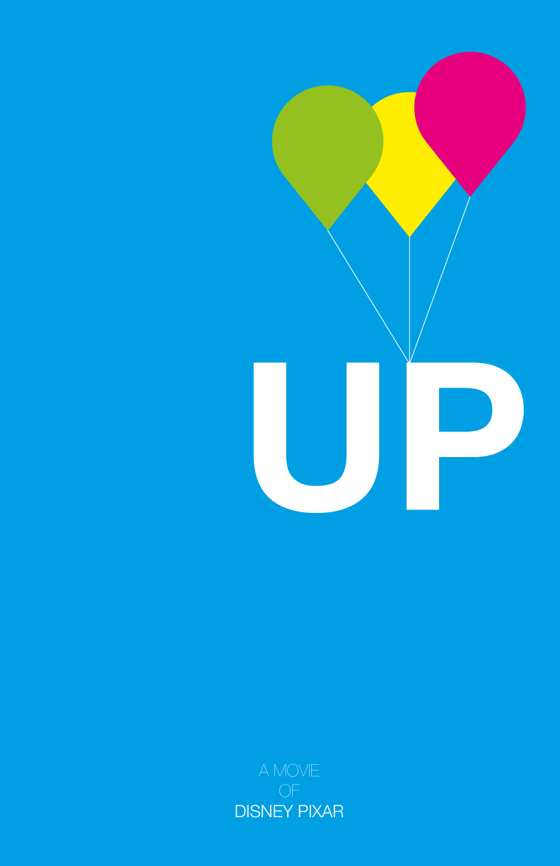 The Geeky Nerfherder: Movie Poster Art: Up (2009)