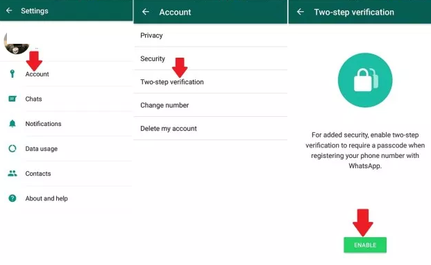 How To Enable 2 Step Verification On Whatsapp Android And Iphone