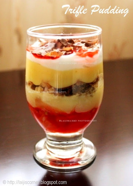Laiji's Creative Corner: Simple Trifle Pudding