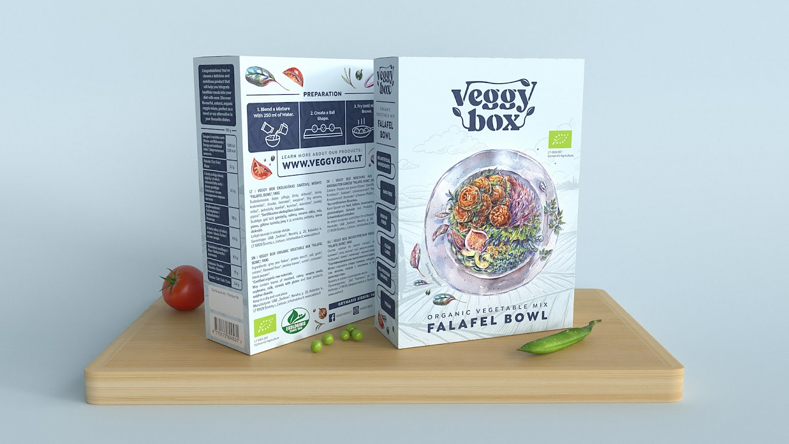 Veggy Box – Vegan & Organic Vegetable Mix – Packaging Of The World