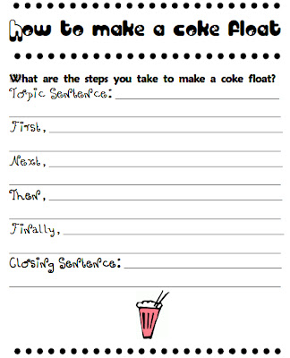 Ginger Snaps: Making a Coke Float