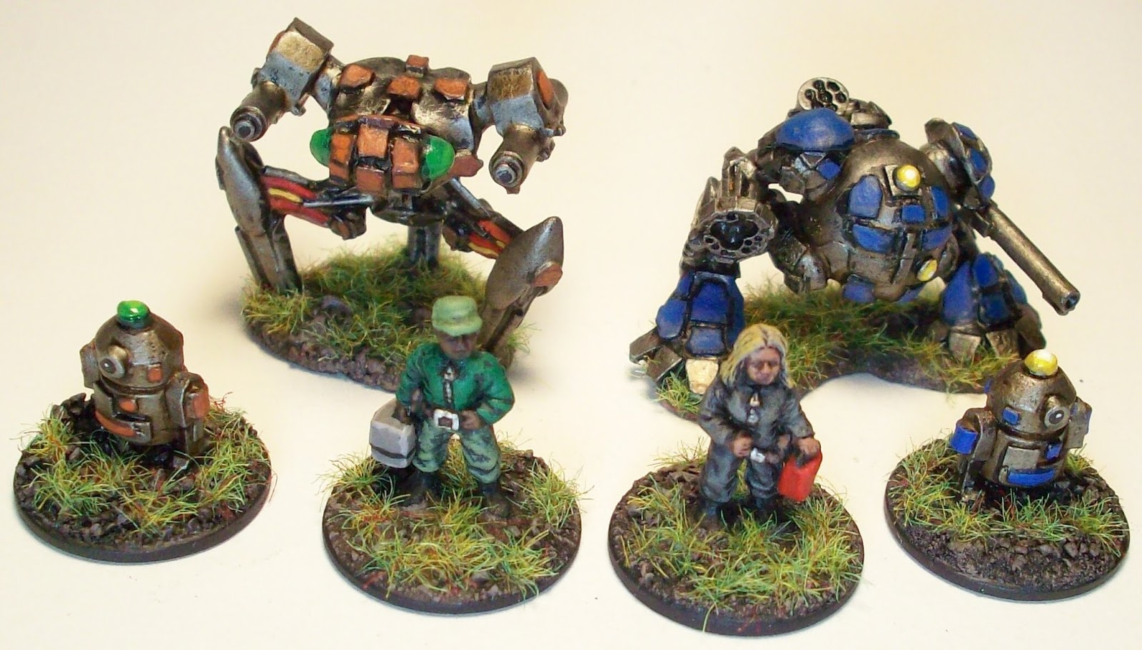 Broken Stars & Burning Ships: Modular Robot Miniatures: 28mm Old Glory ...