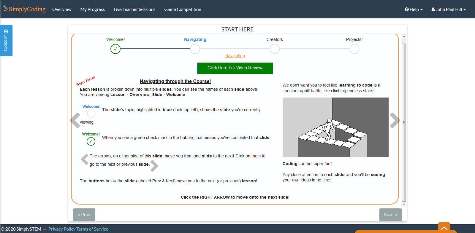 A Blog For My Mom Simply Coding Review