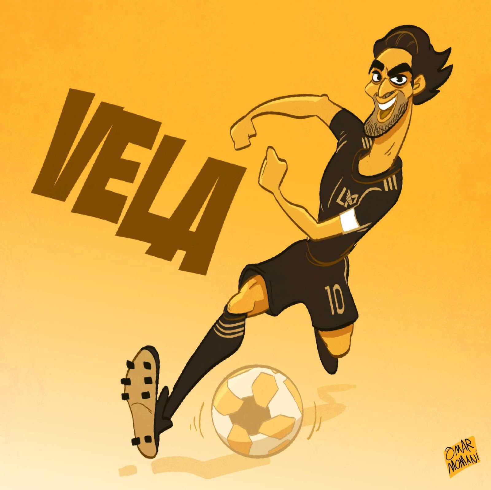 Omar Momani cartoons: Carlos Vela