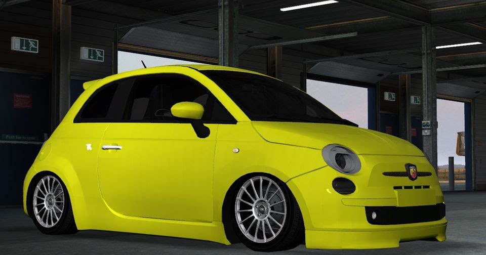 LFS FİAT 500 MODU - MOD - Lfs Oyun Yamaları