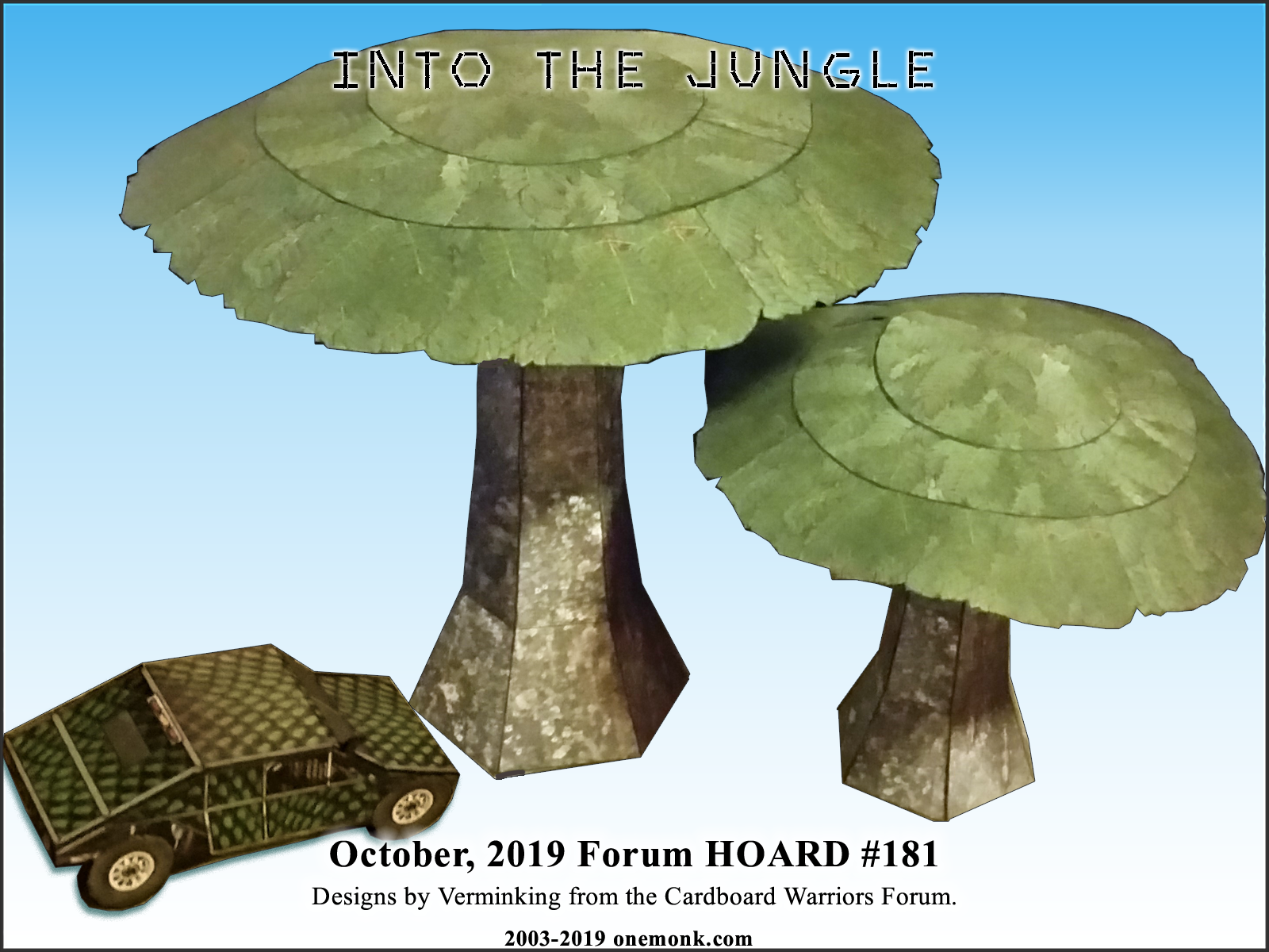 One Monk Miniatures: Forum Horde #181 - Into the Jungle!