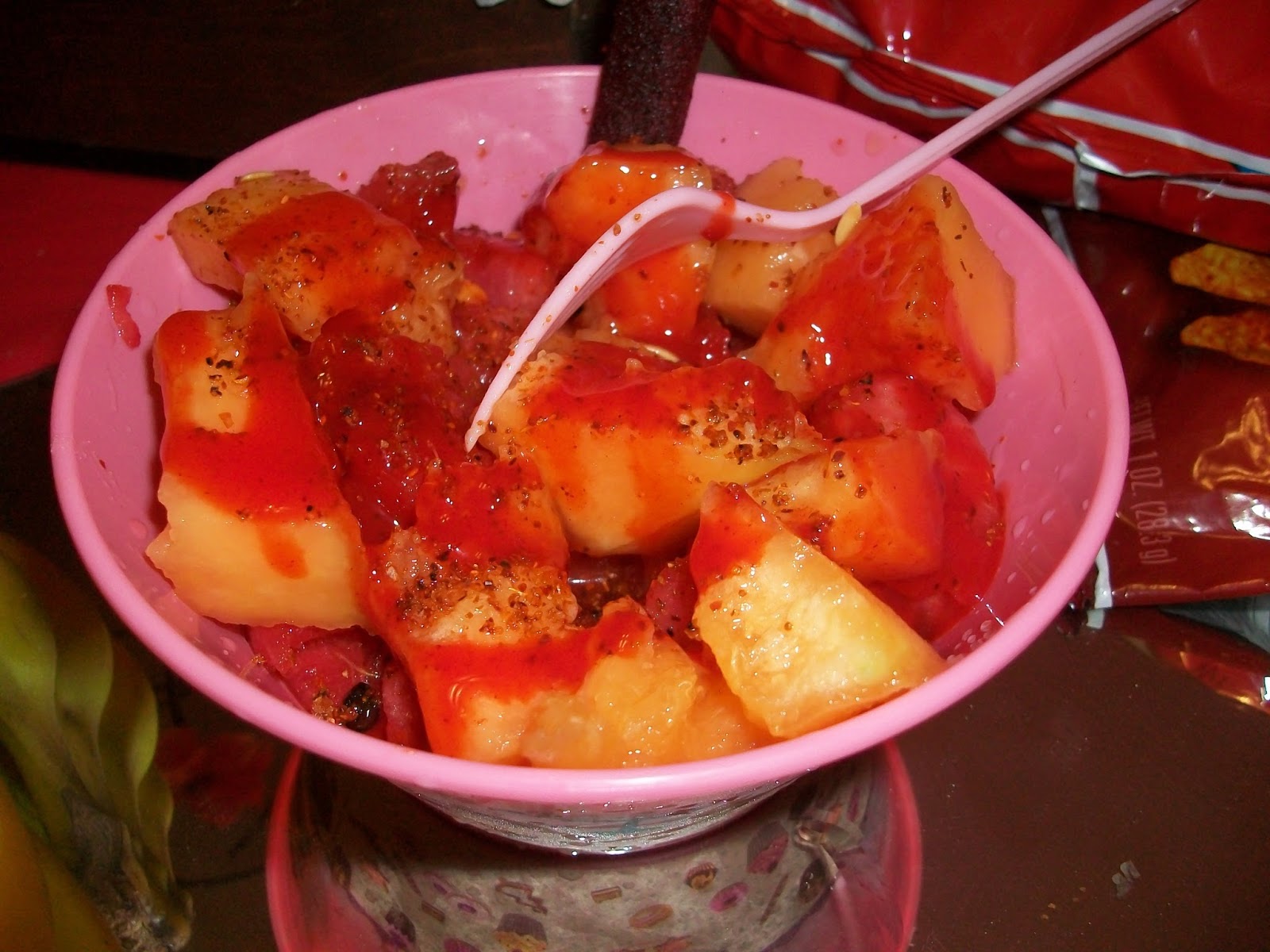 ♥ Lili Marisol♥ : Sandia y melon con chile tajin y chamoy