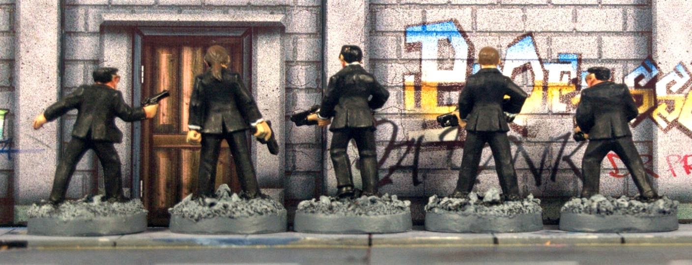 Vampifan's World of the Undead: Copplestone Castings Men in Black