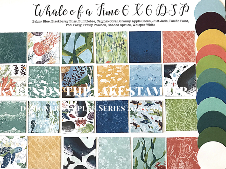 Karen On The Lake Stamper: Designer Series Paper Samplers