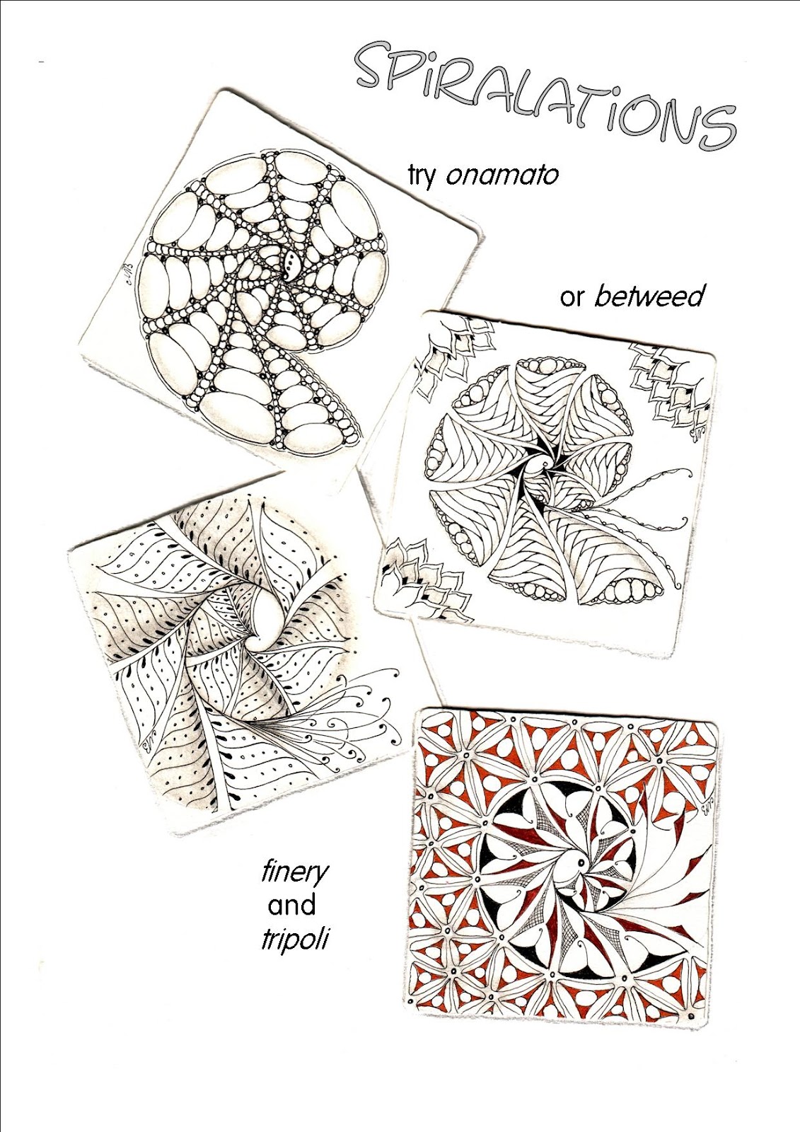 Shelly Beauch: A Zentangle Spiral Guide