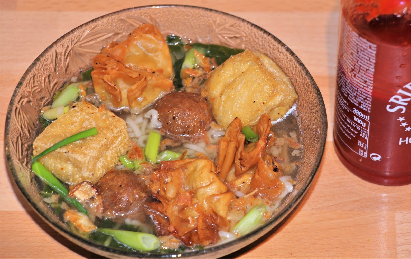Bakso pangsit (meatball dim sum)