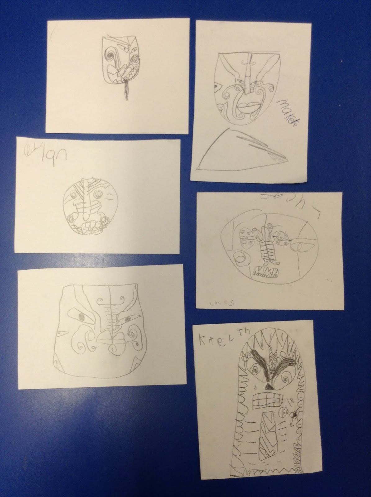 Bromley School Room 3: Peter Gossage Inspired Art