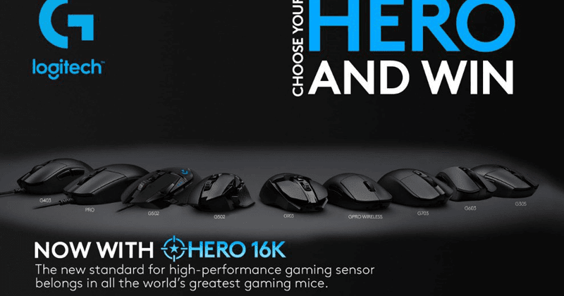 Logitech G has flashy treats with its "Choose your Hero" promo