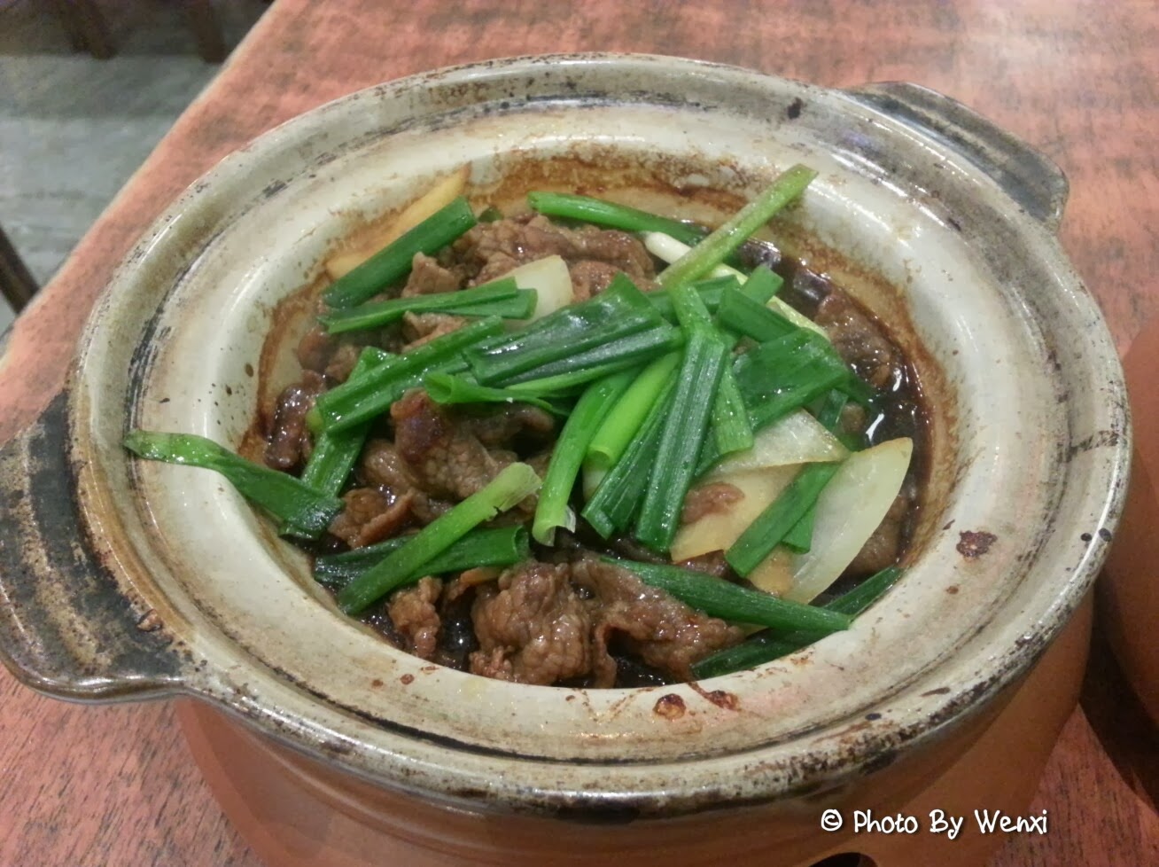 Ginger Spring Onion Beef