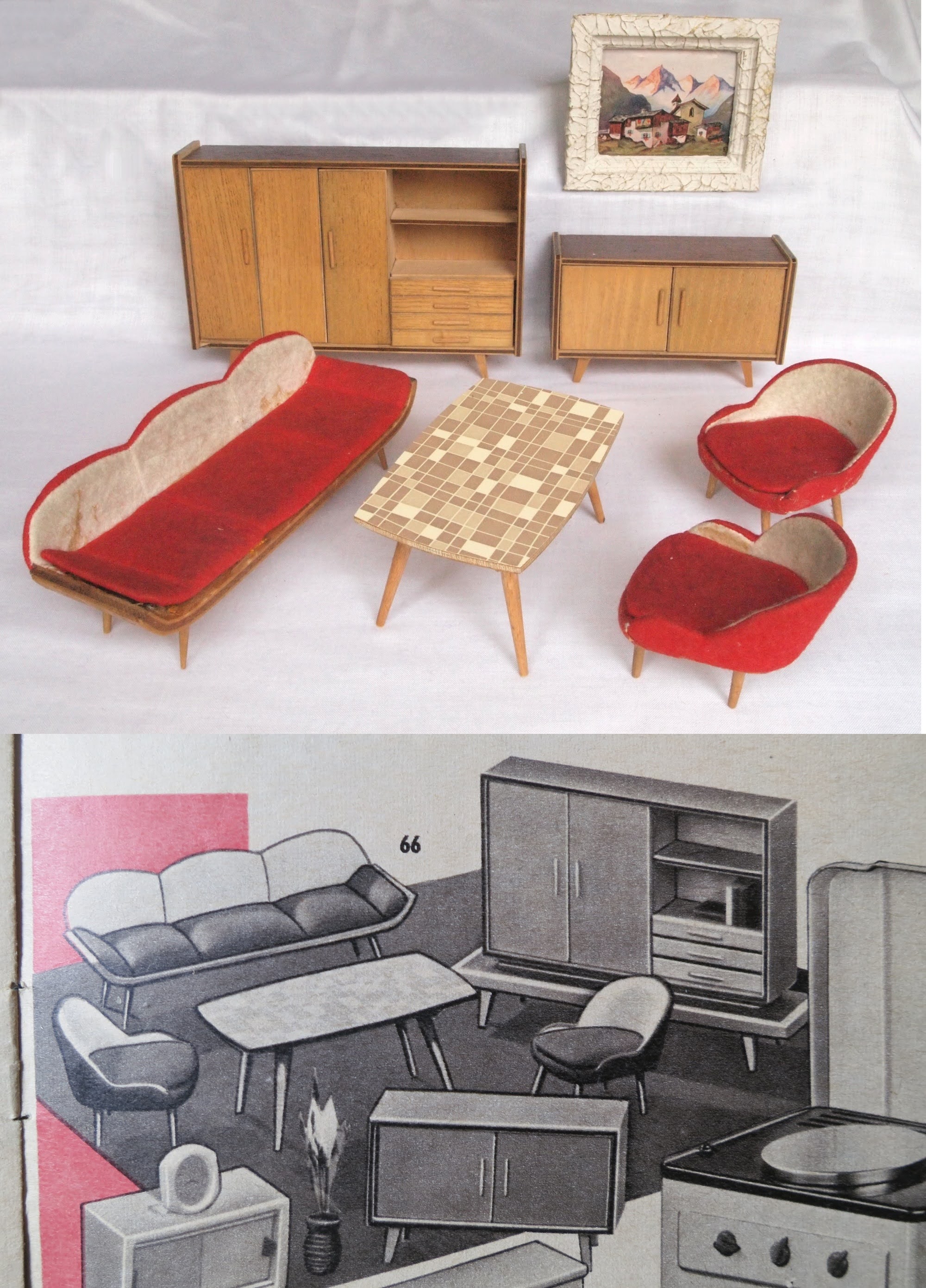 diePuppenstubensammlerin: Puppenmöbel - Fritz Altmann - Doll furniture