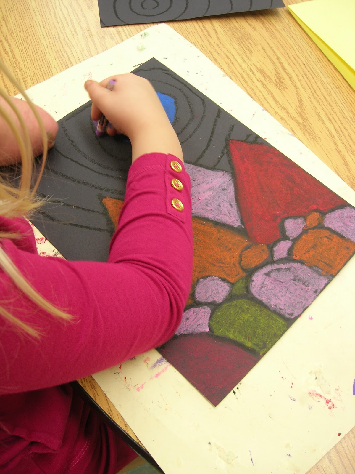 Mrs. Manzella's Student Gallery: 2ND GRADE: COOL AND WARM COLOR LANDSCAPES