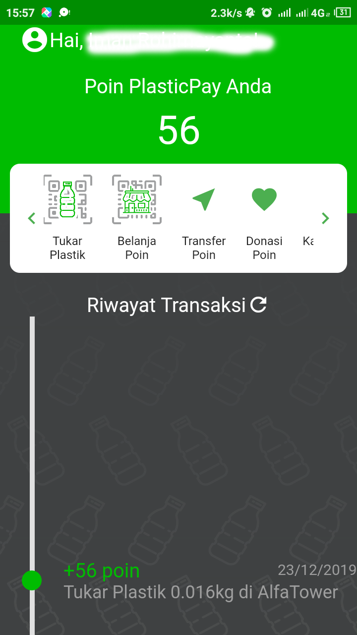 PLASTICPAY - Cara Baru Dapat Duit dari Botol Plastik!