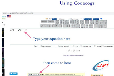Writing Math equations in Google forms
