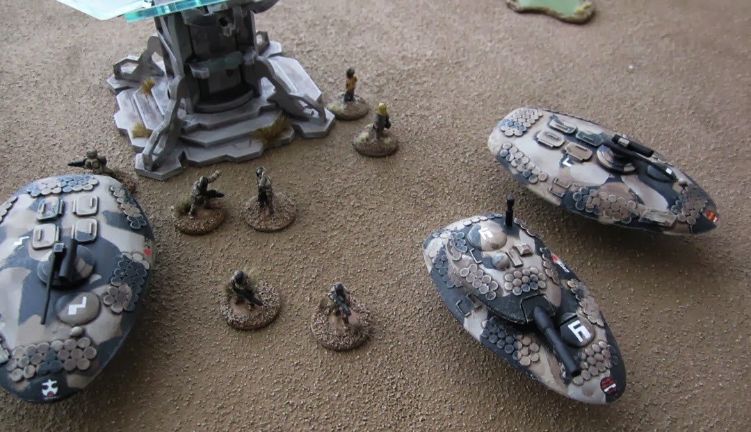 DROPSHIP HORIZON: REVIEW: Top Gun Armor - Light Grav Tank and Grav IFV