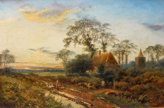 O.T. Clark British Painter 1850-1921