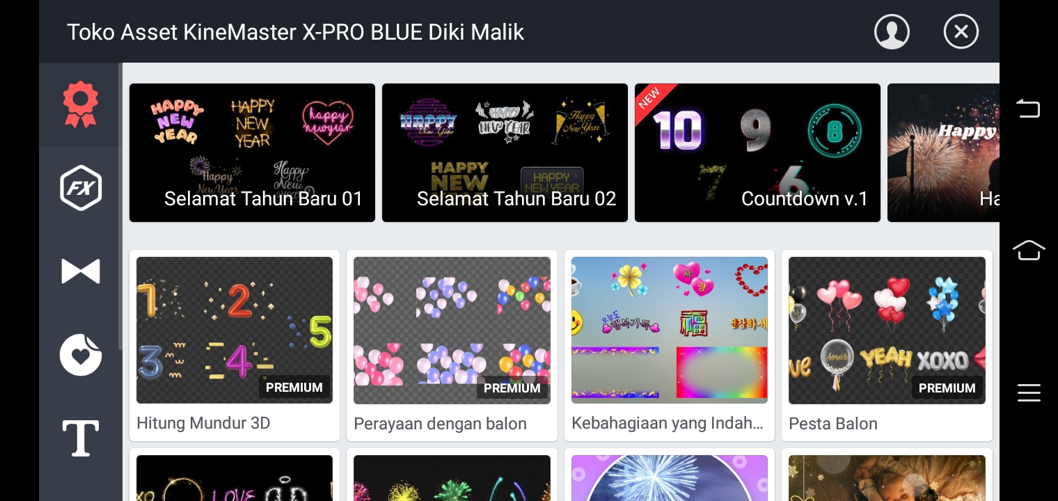 KineMaster X-PRO BLUE