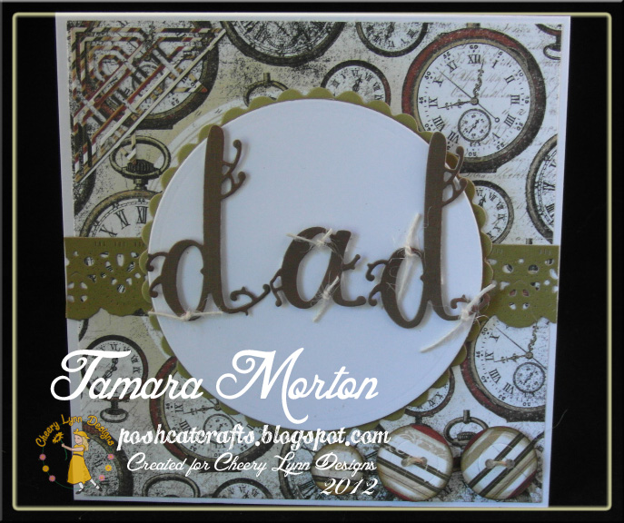 Card for Dad - Cheery Lynn Designs Inspiration Blog