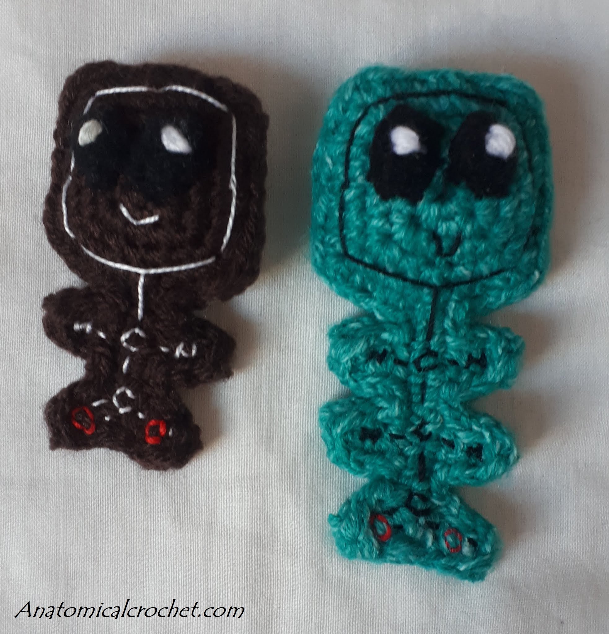 Adventures into Anatomical Crochet: Amino acids side chains