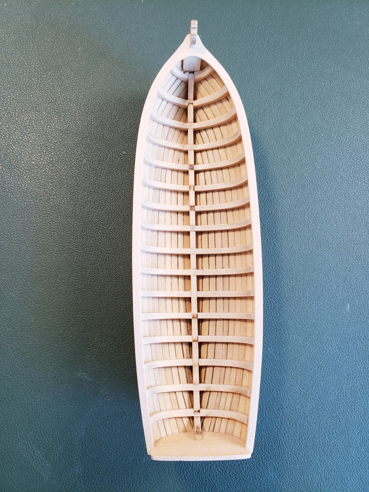 J White's Gallery: 18th Century Longboat - Model Shipways 1:48 - Part 3