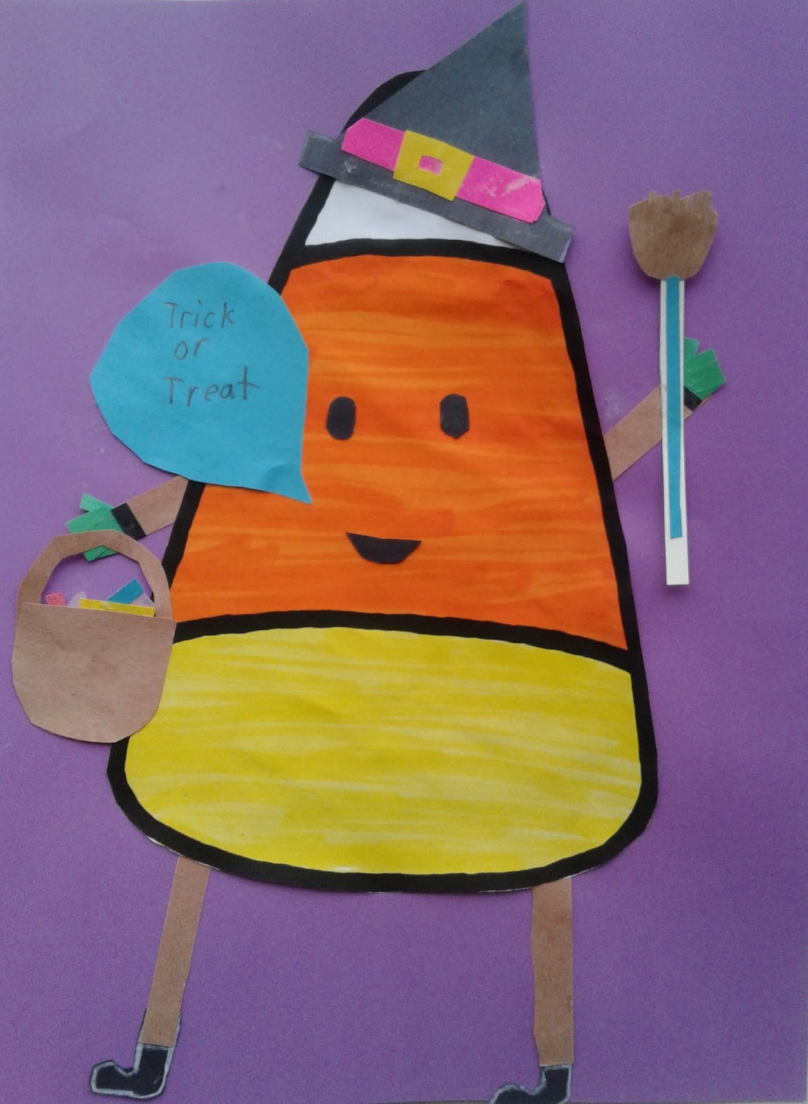 a faithful attempt: Candy Corn Creatures Collage