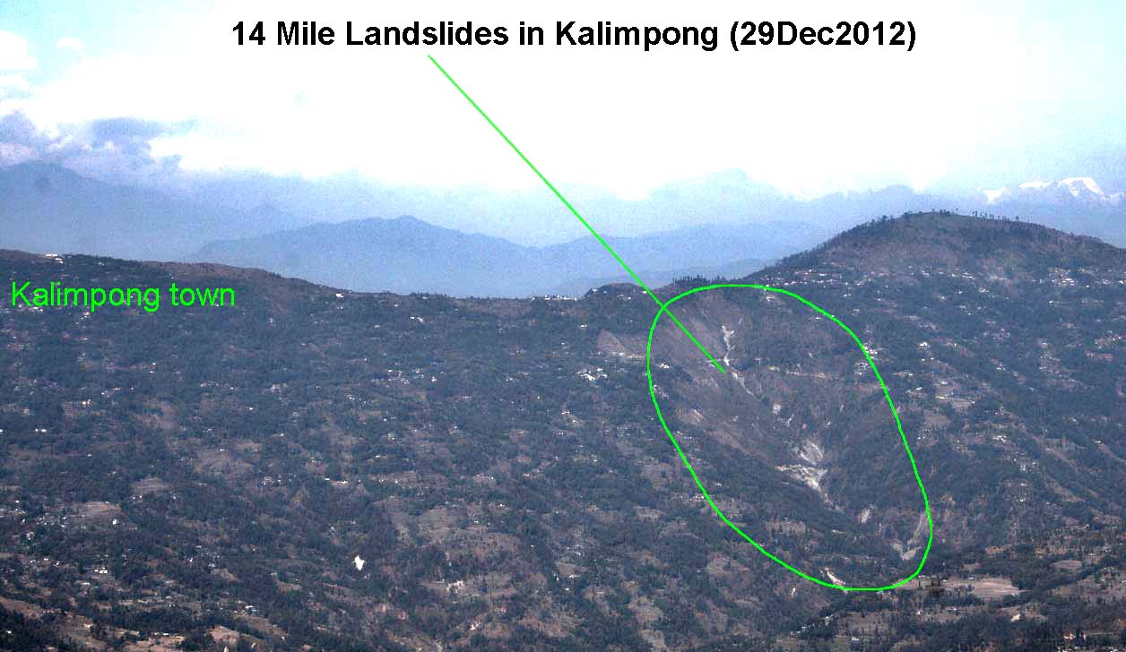 Visions of Hell: Impact of humans on landslides : 14th Mile landslides ...