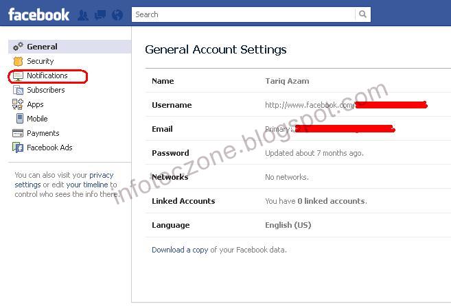 Stop facebook email notifications (if you dont like it) ~ Info-Tech Zone