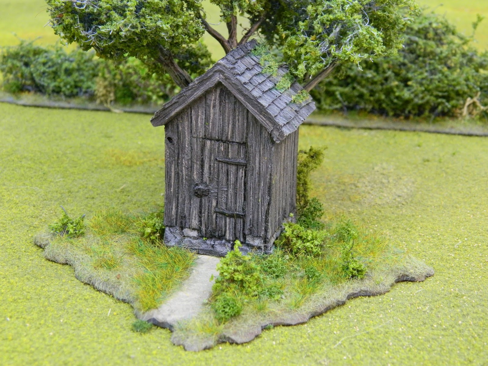 Codsticker's Historicals: JR Miniatures Outhouse